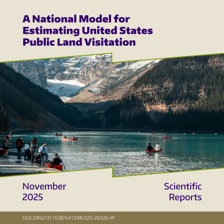 A National Model for Estimating United States Public Land Visitation ...